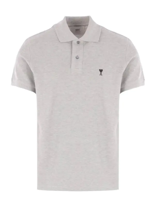 AMI Paris De Coeur Shirt - Grey
