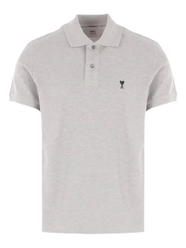 AMI Paris De Coeur Shirt - Grey