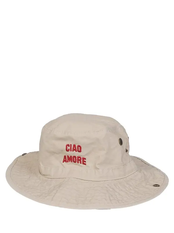 Giada Benincasa Ciao Amore Bucket Hat - Beige