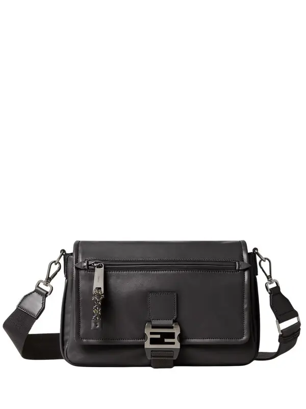 Fendi Flux Messenger Bag - Black