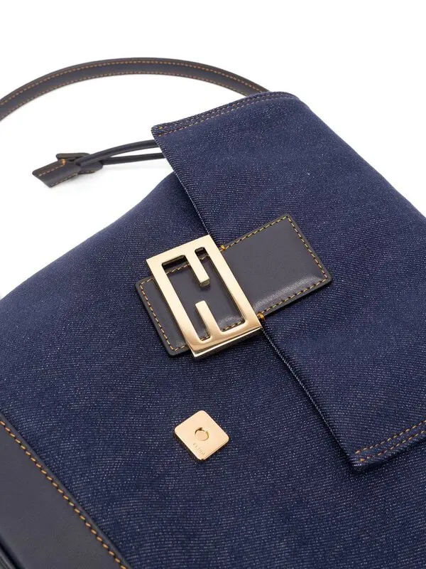 Fendi Denim Backpack - Blue