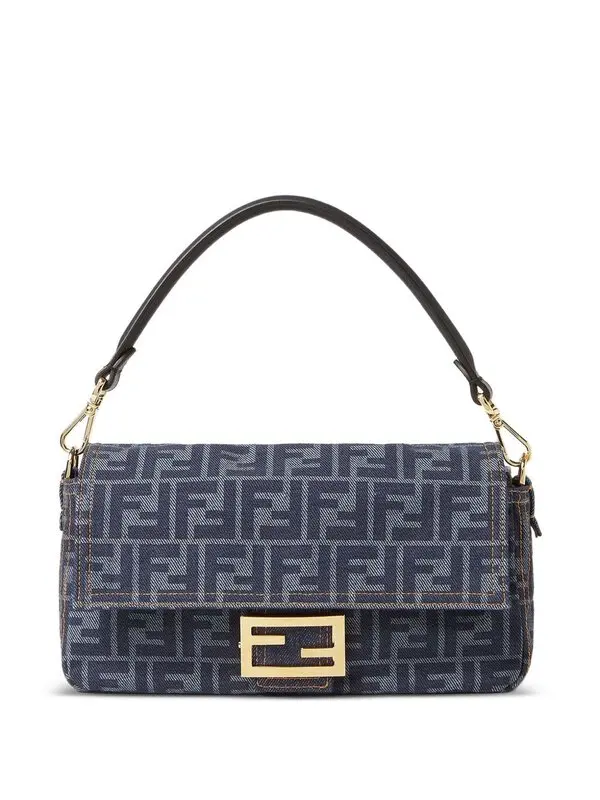 Fendi Baguette Crossbody Bag - Blue