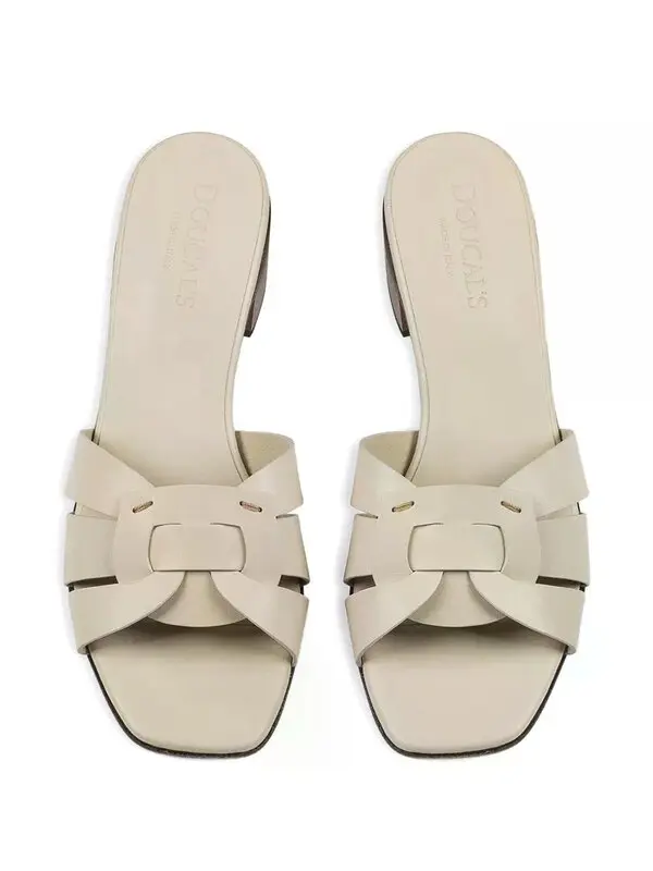 DOUCAL'S Interwoven Leather Sandals