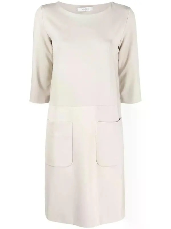 Max Mara Patch-pocket Shift Dress