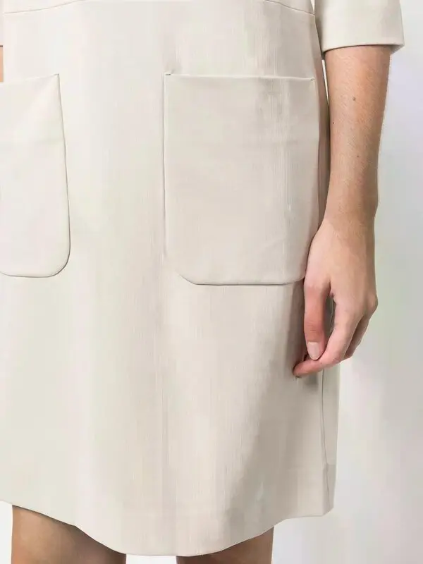 Max Mara Patch-pocket Shift Dress