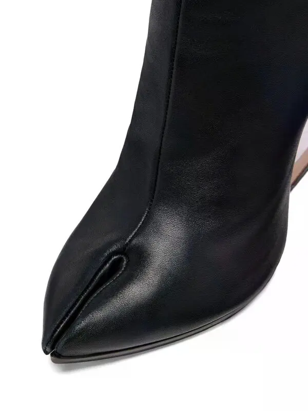 MAISON MARGIELA Tabi Claw Plexi Knee Boots