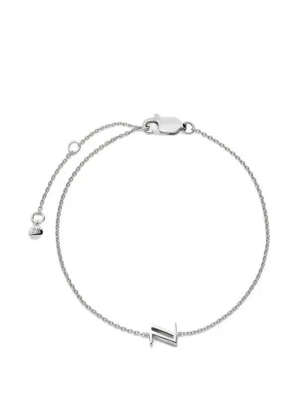 Monica Vinader Initial Z Chain Bracelet - Silver