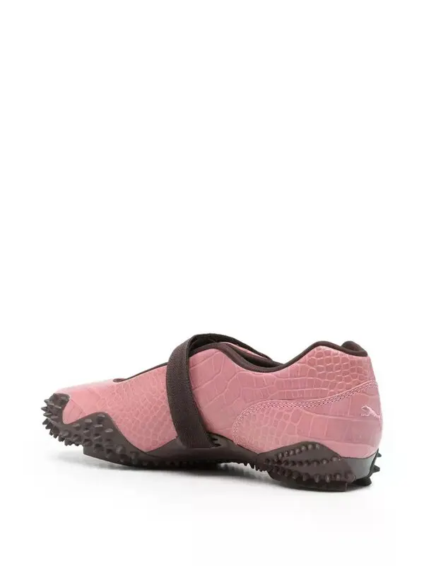 PUMA Mostro Fey Croc-effect Sneakerinas - Pink