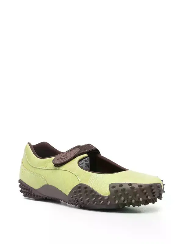 PUMA Mostro Fey Croc-effect Sneakerinas - Green