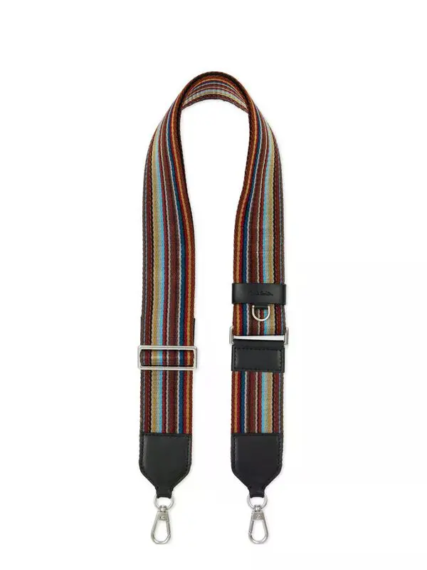 Paul Smith Signature Stripe Shoulder Strap - Black