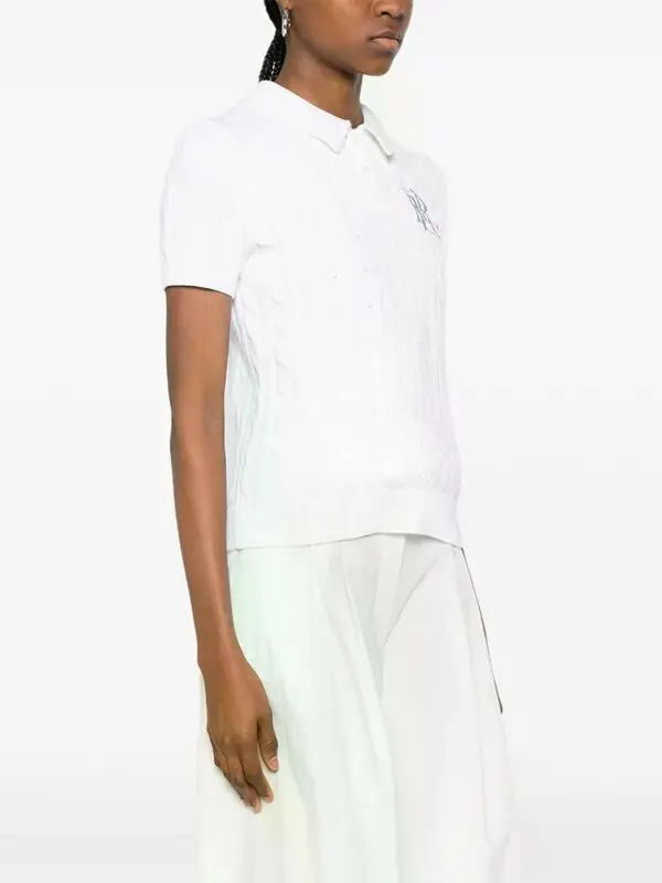 Ralph Lauren Cable Knit Polo T-shirt