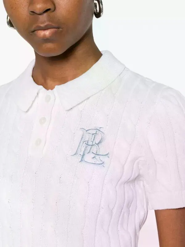 Ralph Lauren Cable Knit Polo T-shirt
