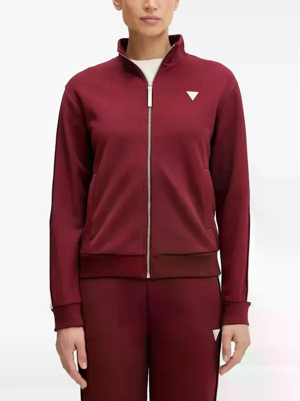 Guess Marlene Zip-up Sweatshirt - Red