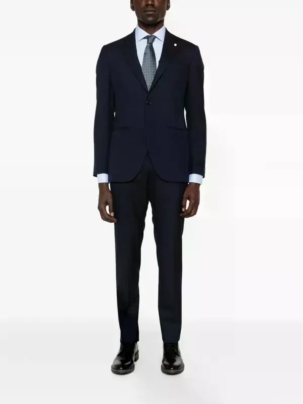 L.B.M. 1911 Single-breasted Suit - Blue