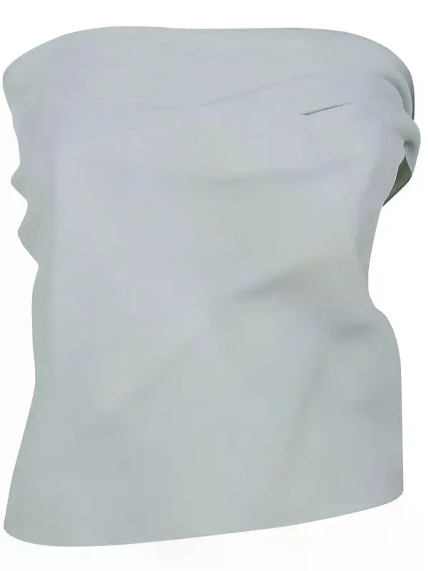 Alberta Ferretti Knot-detail Draped Top