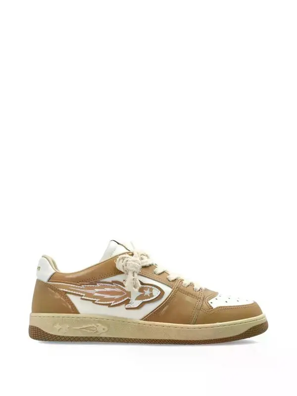 ENTERPRISE JAPAN Egg Rocket Star-perforated Sneakers - Neutrals