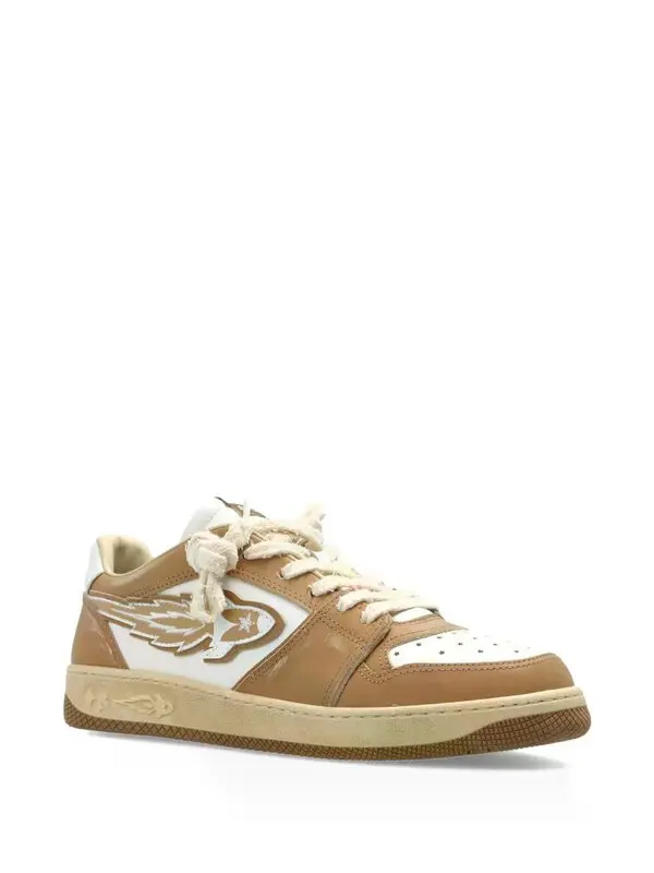 ENTERPRISE JAPAN Egg Rocket Star-perforated Sneakers - Neutrals