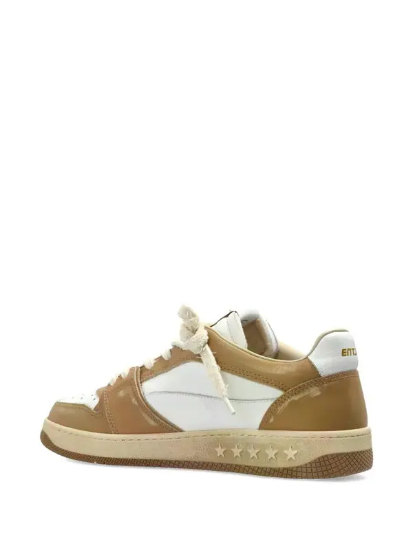 ENTERPRISE JAPAN Egg Rocket Star-perforated Sneakers - Neutrals