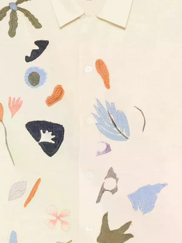 Paul Smith Embroidered Short-sleeve Shirt