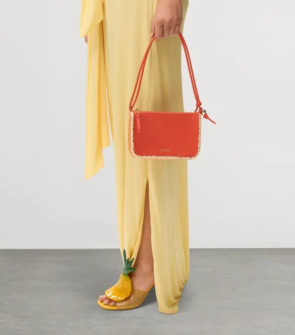 Loewe X Paula's Ibiza Rio Shoulder Bag - Yellow