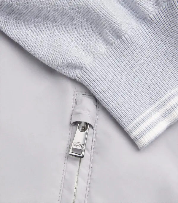 Paul & Shark Hybrid Zip-up Hooded Jacket