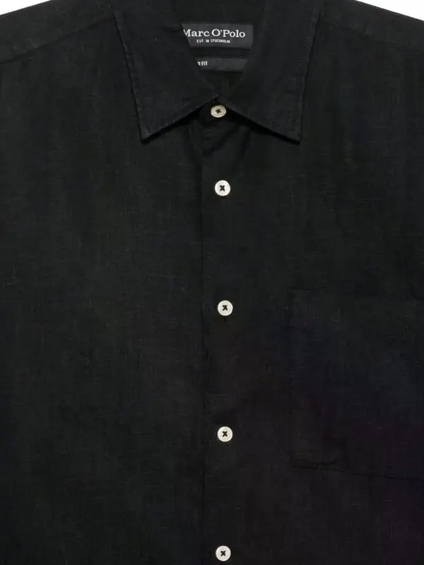 Marc O'polo Patch-pocket Shirt - Black