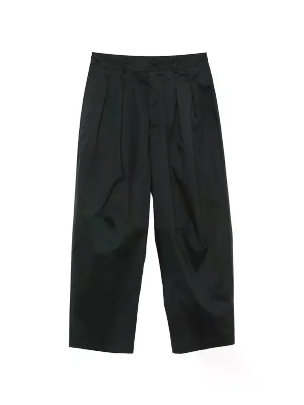 Liviana Conti Phyllis Belt-loops Trousers - Black