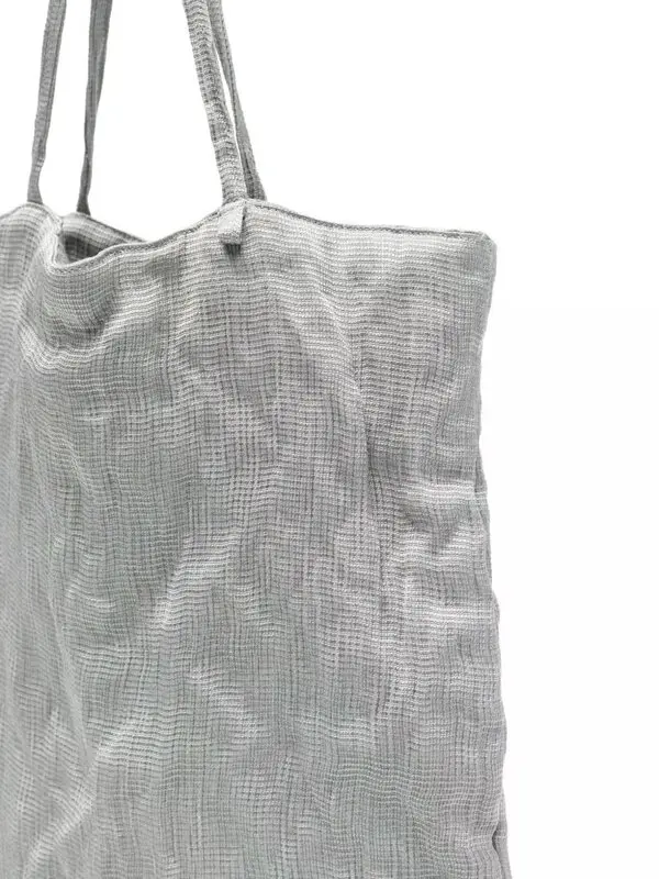ALYSI Crinkled-effect Tote Bag