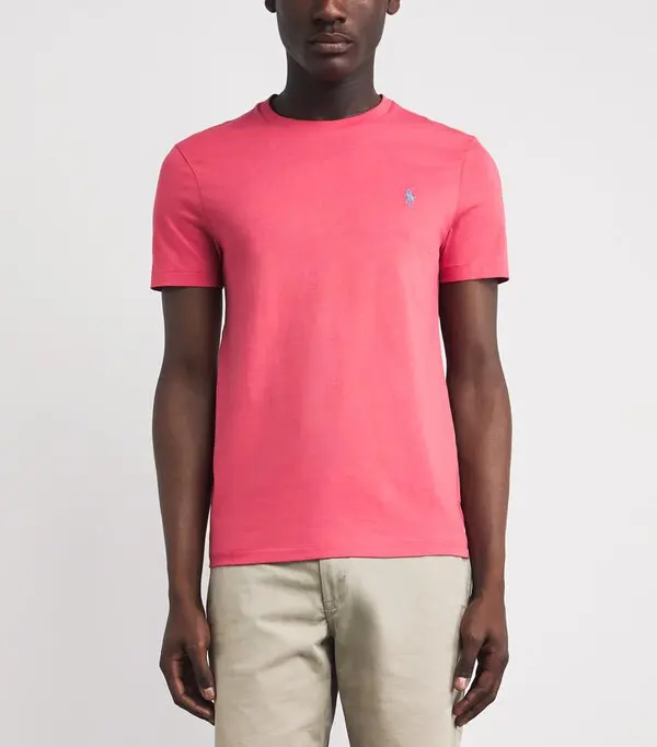 Polo Ralph Lauren Cotton Custom-fit Polo Pony T-shirt - Red