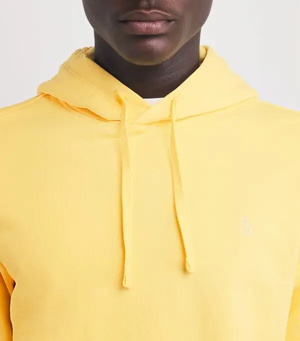 Polo Ralph Lauren Cotton Loopback Fleece Hoodie - Yellow