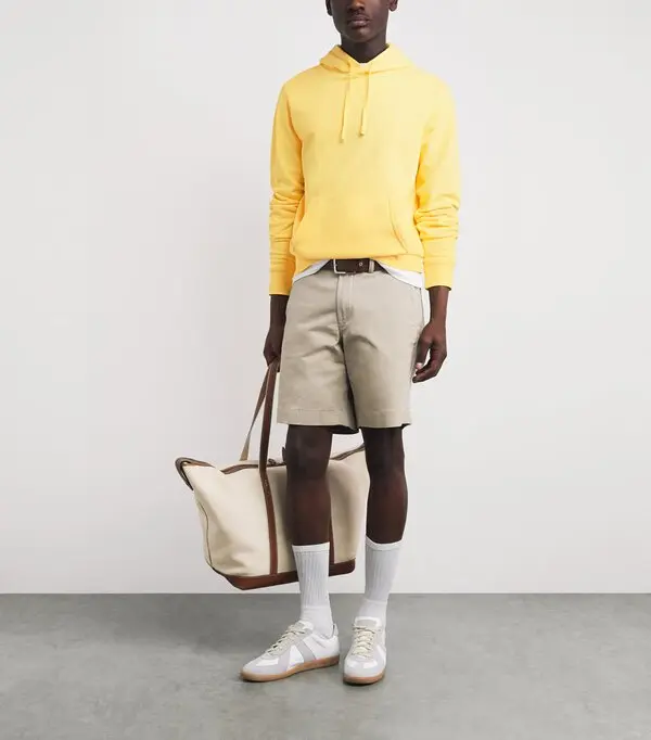 Polo Ralph Lauren Cotton Loopback Fleece Hoodie - Yellow