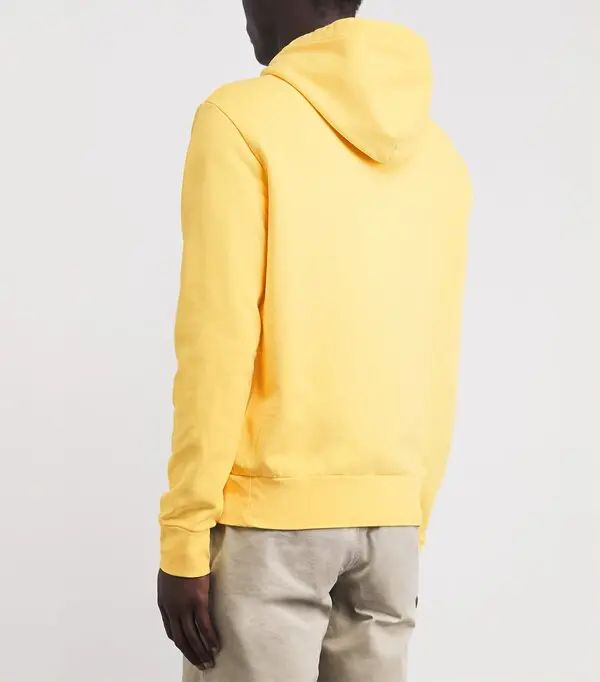 Polo Ralph Lauren Cotton Loopback Fleece Hoodie - Yellow