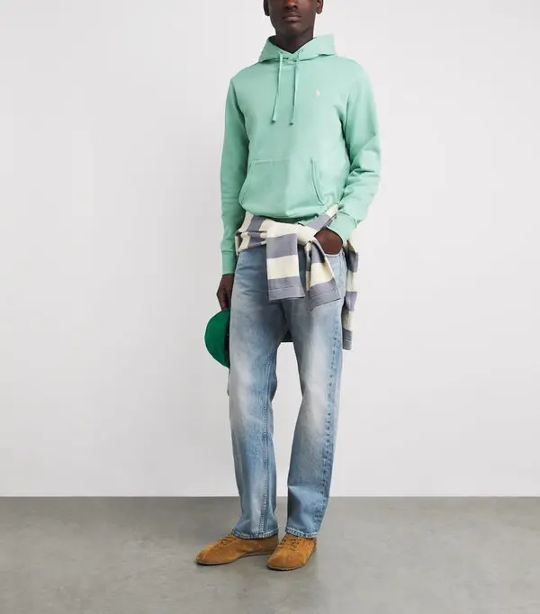 Polo Ralph Lauren Cotton Loopback Fleece Hoodie - Green