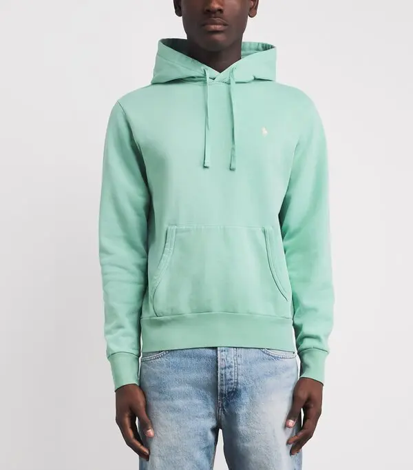 Polo Ralph Lauren Cotton Loopback Fleece Hoodie - Green