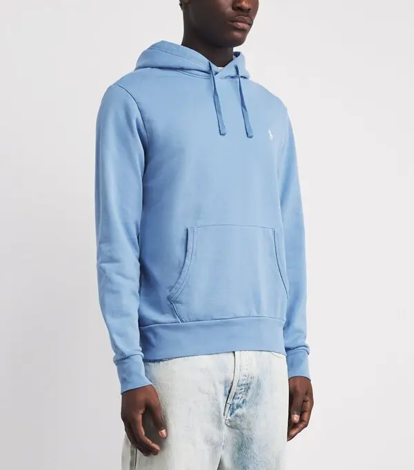 Polo Ralph Lauren Cotton Loopback Fleece Hoodie - Blue