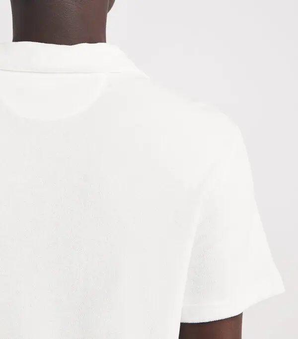 Polo Ralph Lauren Cotton Terry Short-sleeve Shirt - White