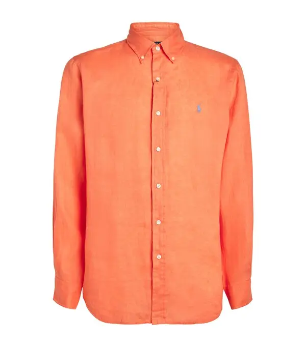 Polo Ralph Lauren Linen Custom-fit Polo Pony Shirt