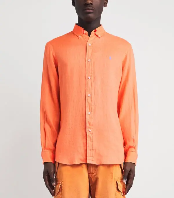 Polo Ralph Lauren Linen Custom-fit Polo Pony Shirt
