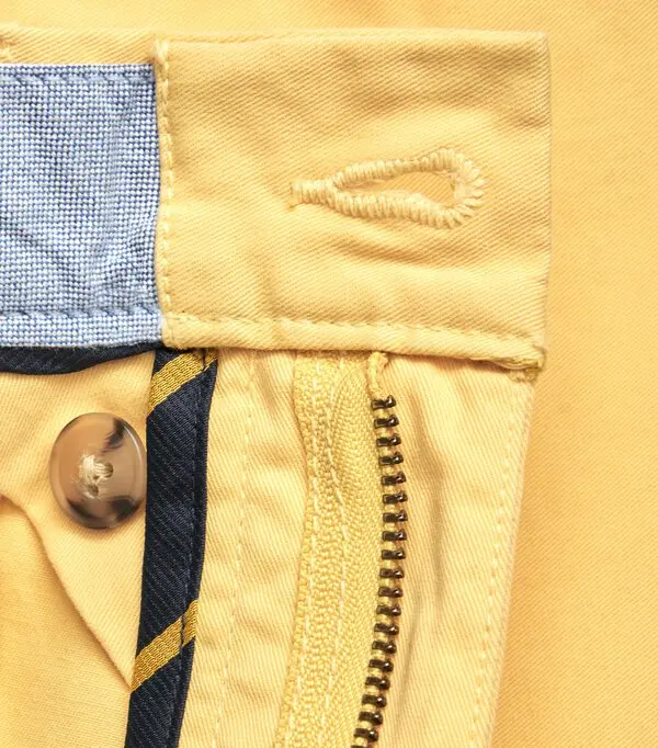 Polo Ralph Lauren Stretch-cotton Bedford Shorts - Yellow