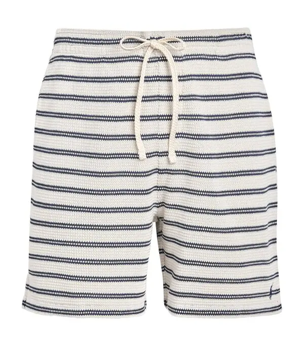 Polo Ralph Lauren Cotton-blend Stripe Shorts - Neutral