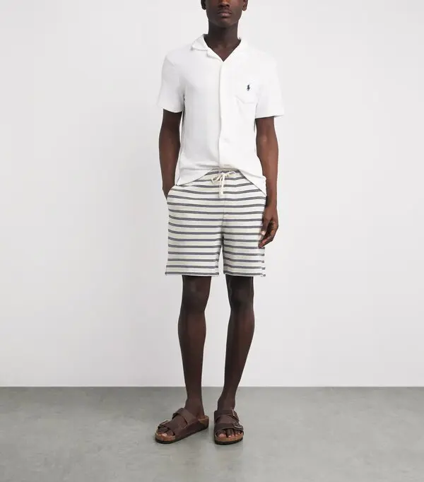 Polo Ralph Lauren Cotton-blend Stripe Shorts - Neutral