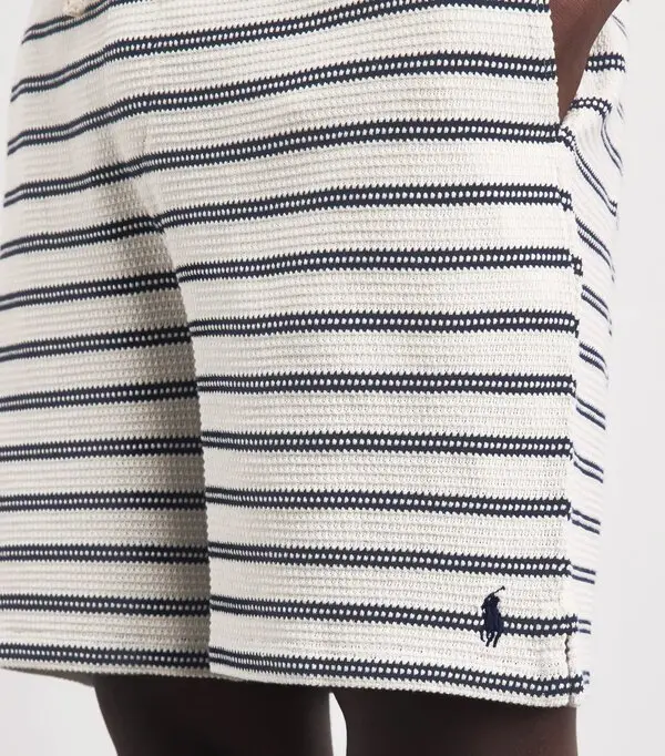 Polo Ralph Lauren Cotton-blend Stripe Shorts - Neutral