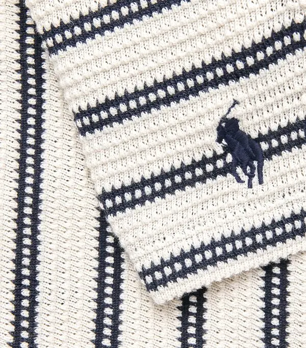 Polo Ralph Lauren Cotton-blend Stripe Shorts - Neutral