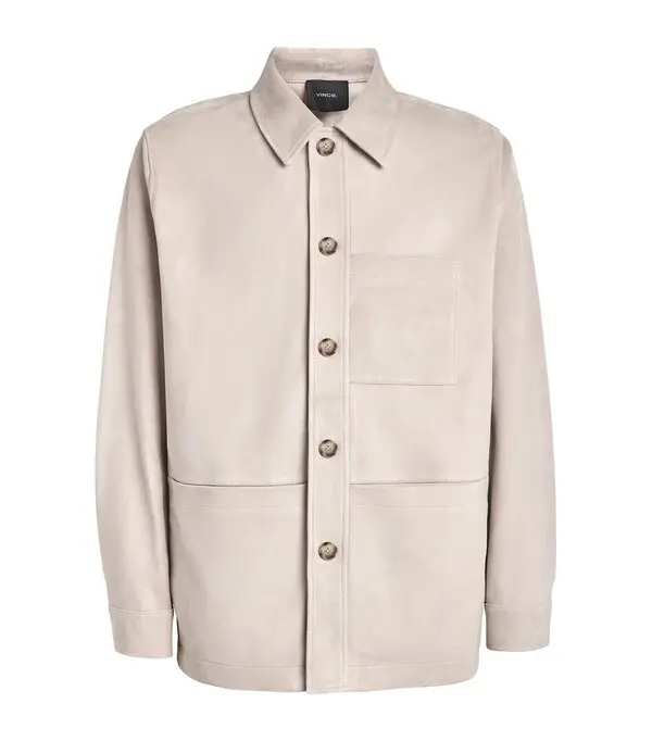 Vince Suede Chore Jacket