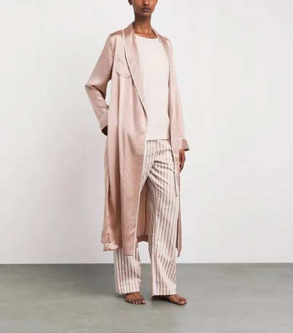 Derek Rose Silk Bailey Robe