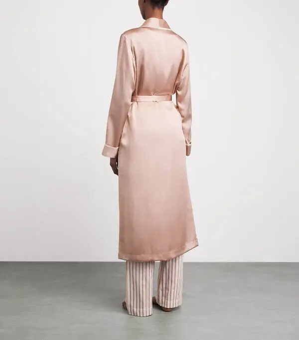 Derek Rose Silk Bailey Robe