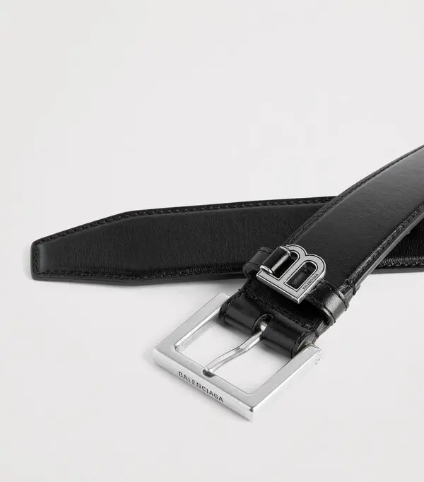 Balenciaga Leather Hourglass Belt
