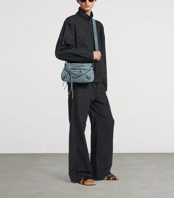 Balenciaga Cotton Tartan Track Jacket