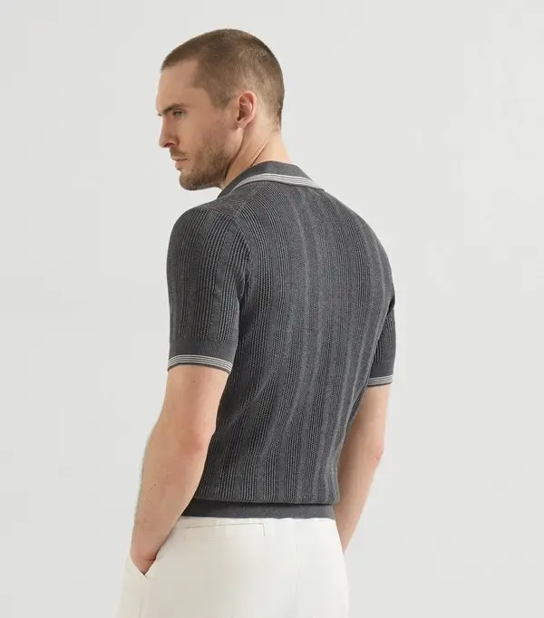 Brunello Cucinelli Cotton Polo Shirt