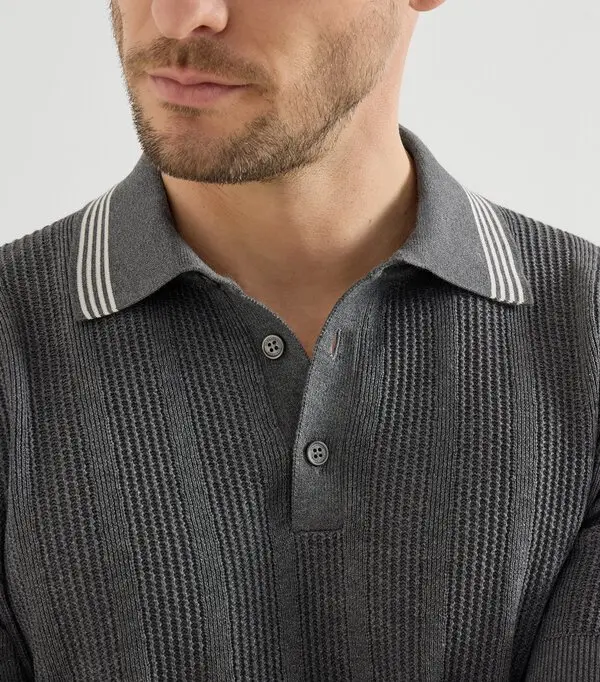Brunello Cucinelli Cotton Polo Shirt
